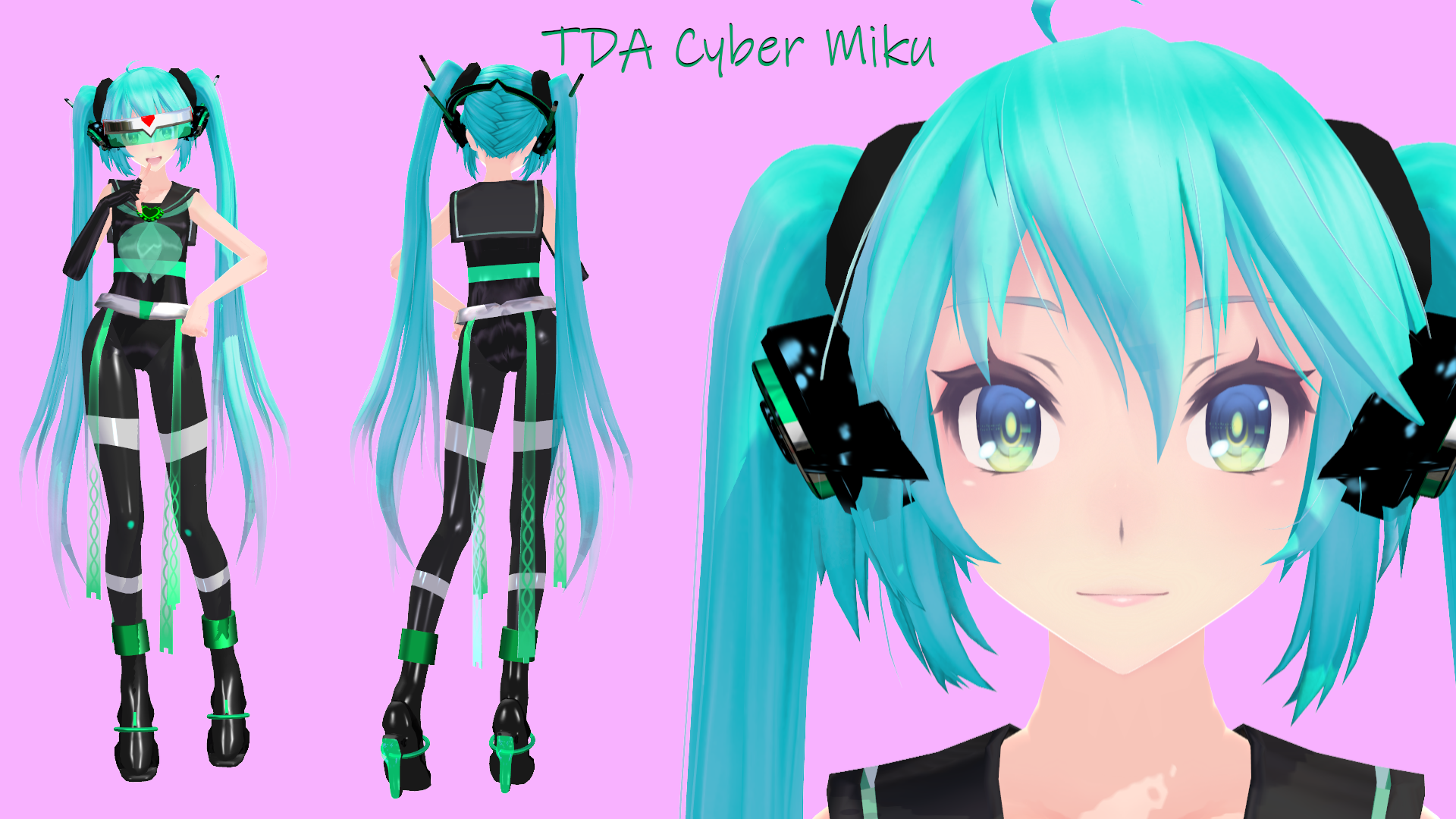 [MMD] TDA Cyber Hatsune Miku (DOWNLOAD) by Streaming-Heart on DeviantArt
