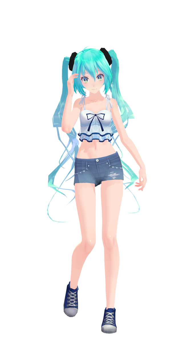 [MMD] TDA Refreshing Summer Outfit Miku (Download) by Streaming-Heart on DeviantArt