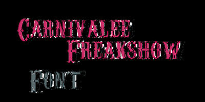 Carnevalee Freakshow Font by TutorialesdePSCyPs on DeviantArt