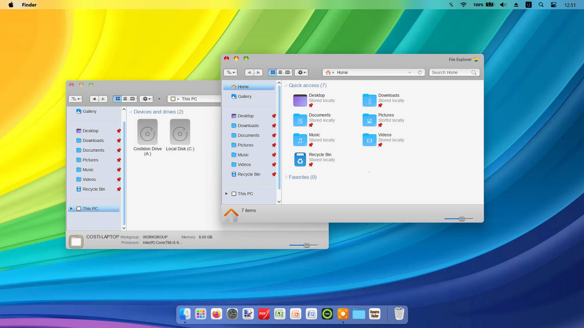 Kind of MacOSX by Costidon on DeviantArt