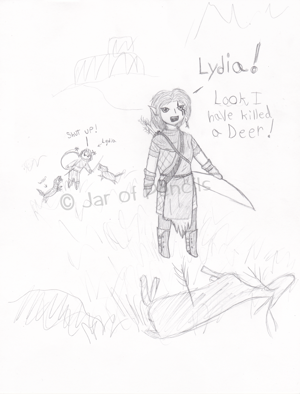 LYDIA! Look! by Jarofpencils on DeviantArt