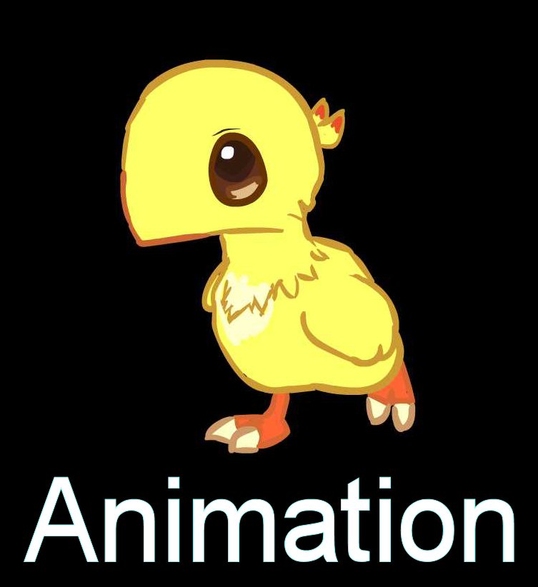 Baby Chocobo walkcycle by Naerko on DeviantArt