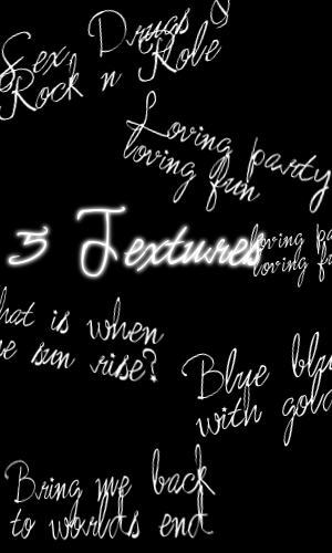 5 handwritten textures 001 by Ashiriko on DeviantArt