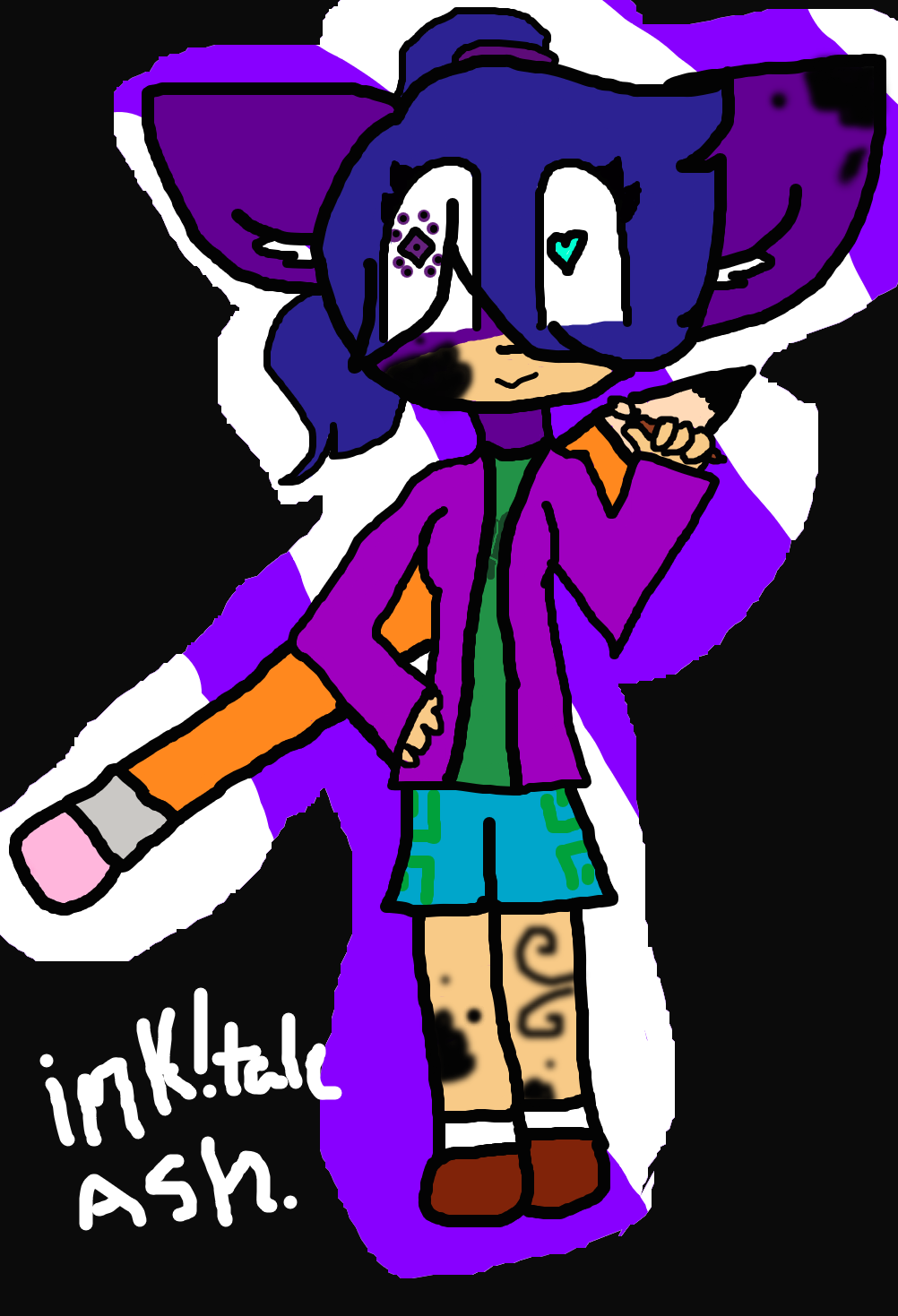 ink!tale ash by cookiecat1231 on DeviantArt