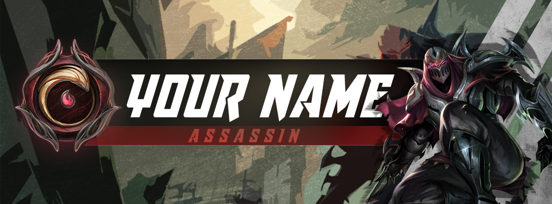 Zed Banner Template by johiangamayot on DeviantArt