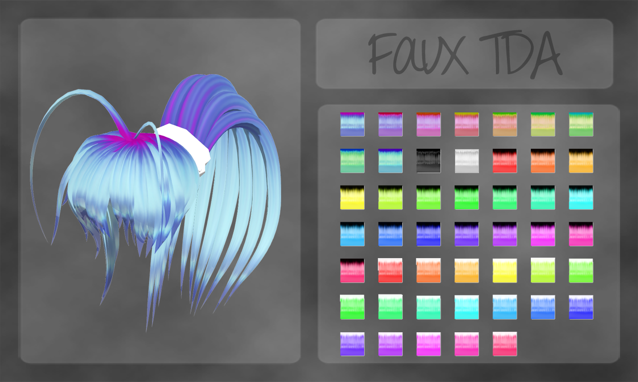 Faux TDA hair texture by OurHeartsRhythm on DeviantArt