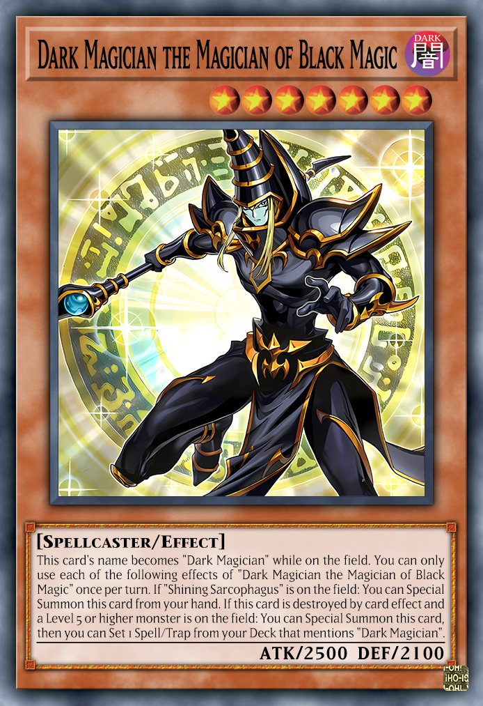 Dark Magician the Magician of Black Magic by nepheskhaim on DeviantArt