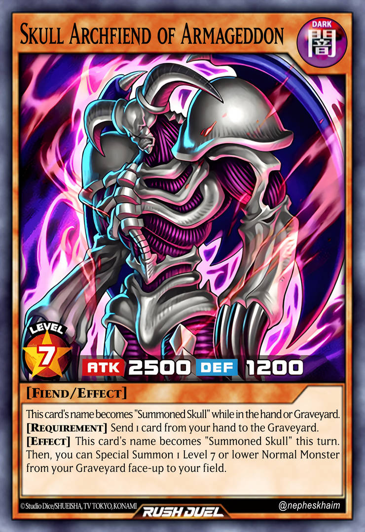 Skull Archfiend of Armageddon by nepheskhaim on DeviantArt