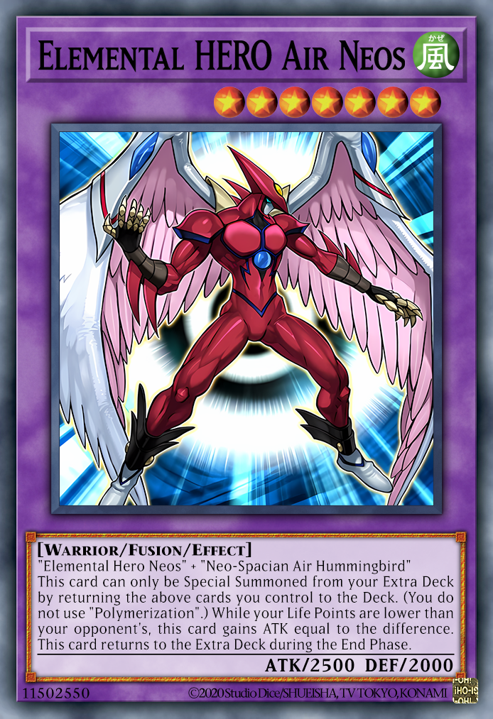Elemental HERO Air Neos by nepheskhaim on DeviantArt