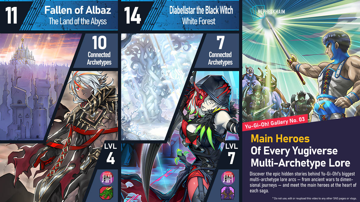 Main Heroes of Every Multi-Archetype Lore by nepheskhaim on DeviantArt