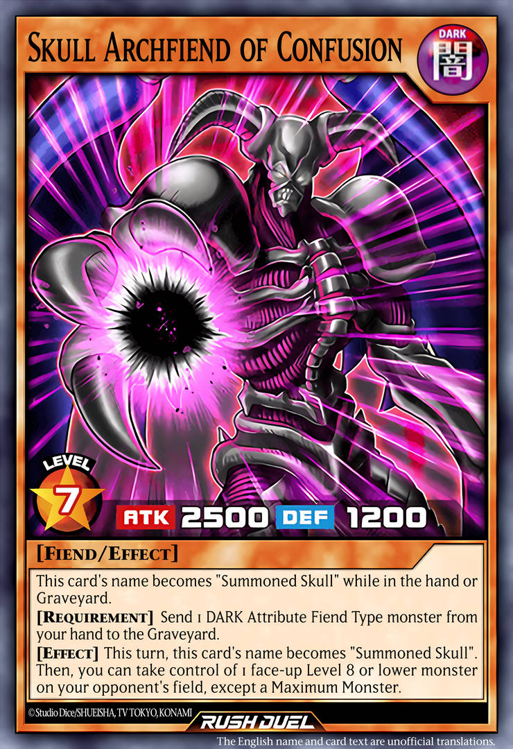 Skull Archfiend of Confusion by nepheskhaim on DeviantArt