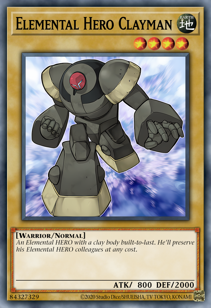 Elemental Hero Clayman by nepheskhaim on DeviantArt