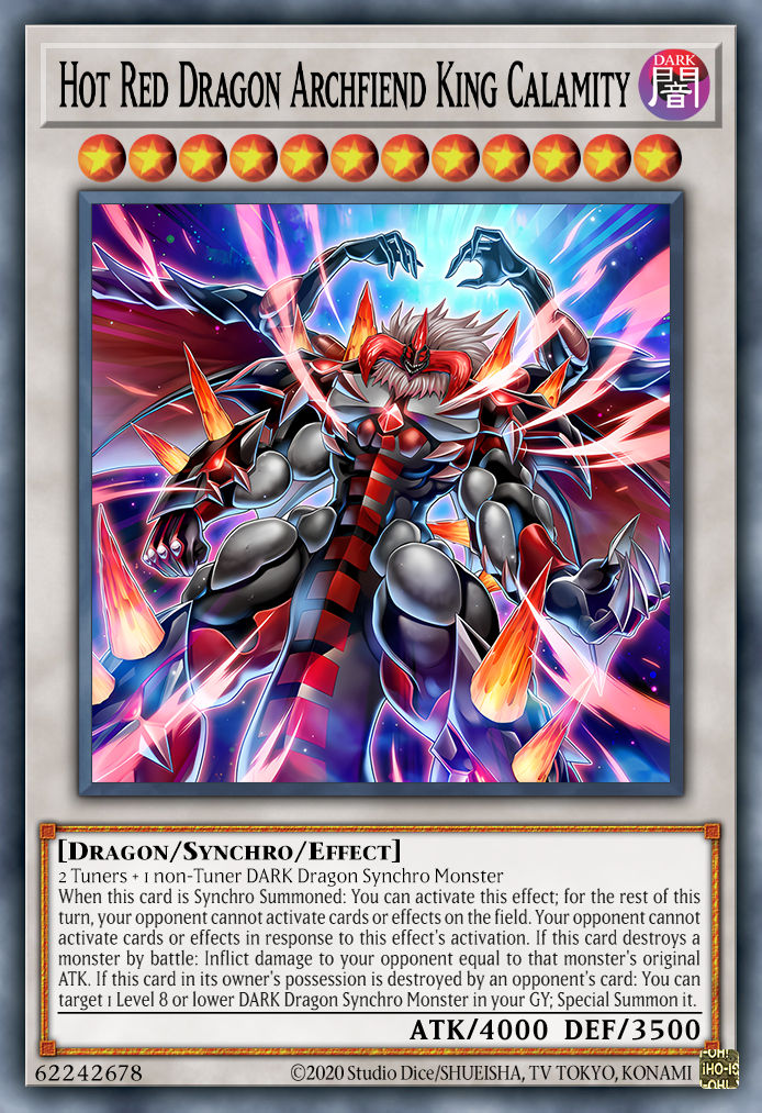 Hot Red Dragon Archfiend King Calamity by nepheskhaim on DeviantArt