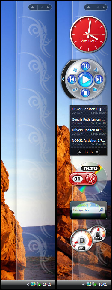 Tribal Aero Sidebar Style by alexnovelli on DeviantArt