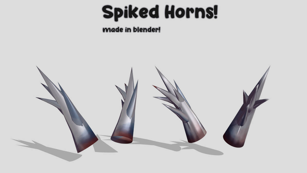 [DL] Spiked Horns by CMSensei on DeviantArt