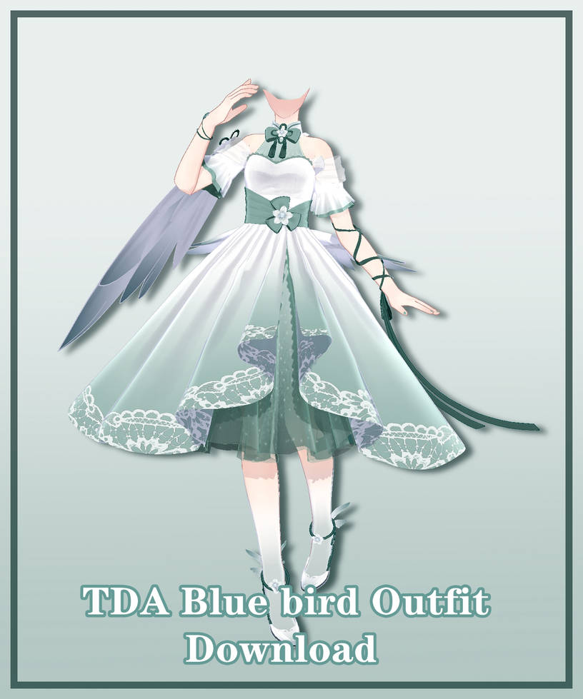 [MMD] TDA Blue bird Outfit DL by LouisXVIII-luyi on DeviantArt