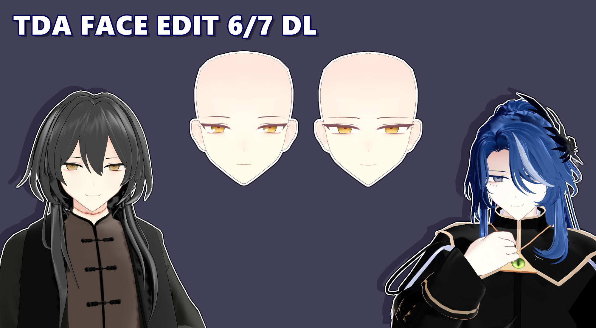 [MMD] TDA FACE EDIT 6/7 DL by LouisXVIII-luyi on DeviantArt