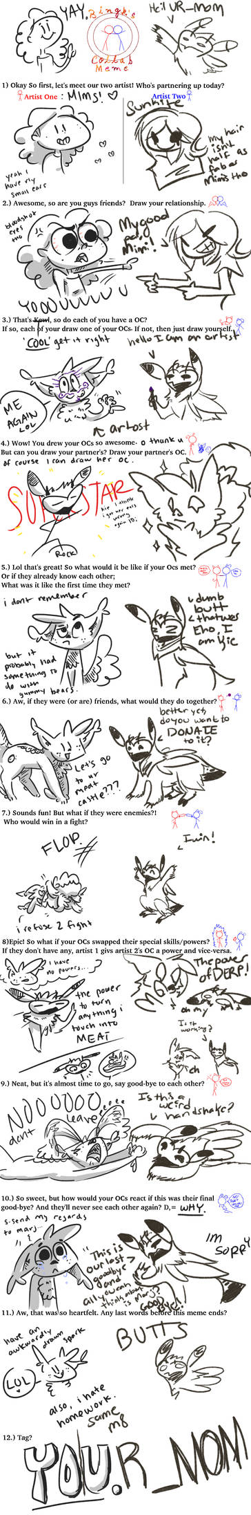 OC collab meme with Kite by mi-spark on DeviantArt