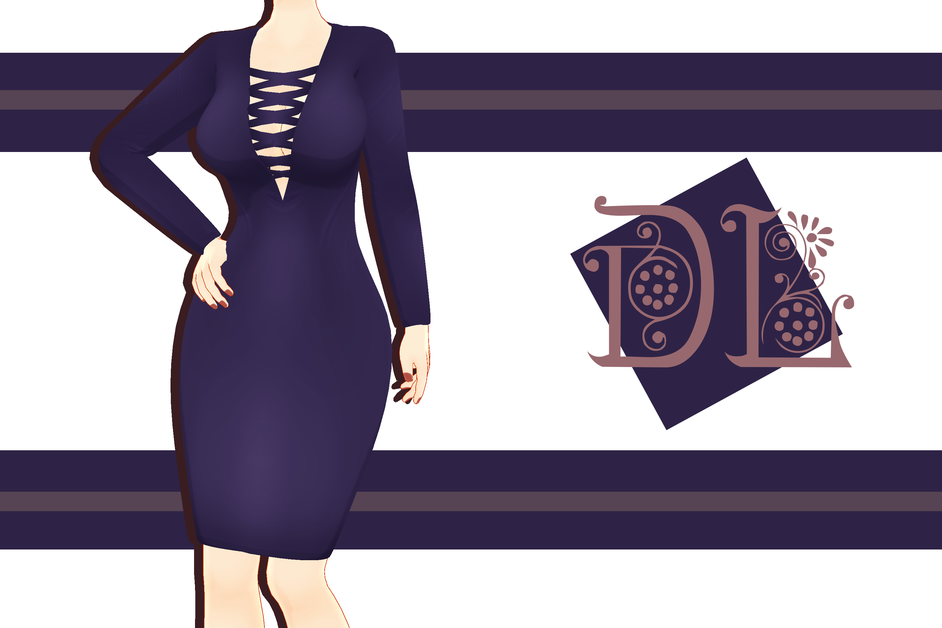 MMD - Sexy Bodycon dress Download ::. by AneCoco on DeviantArt