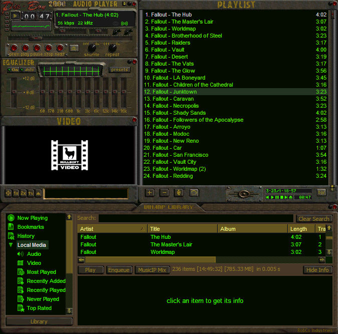 PIPBoy 2000 Audio Player v140 by Gerko2077 on DeviantArt