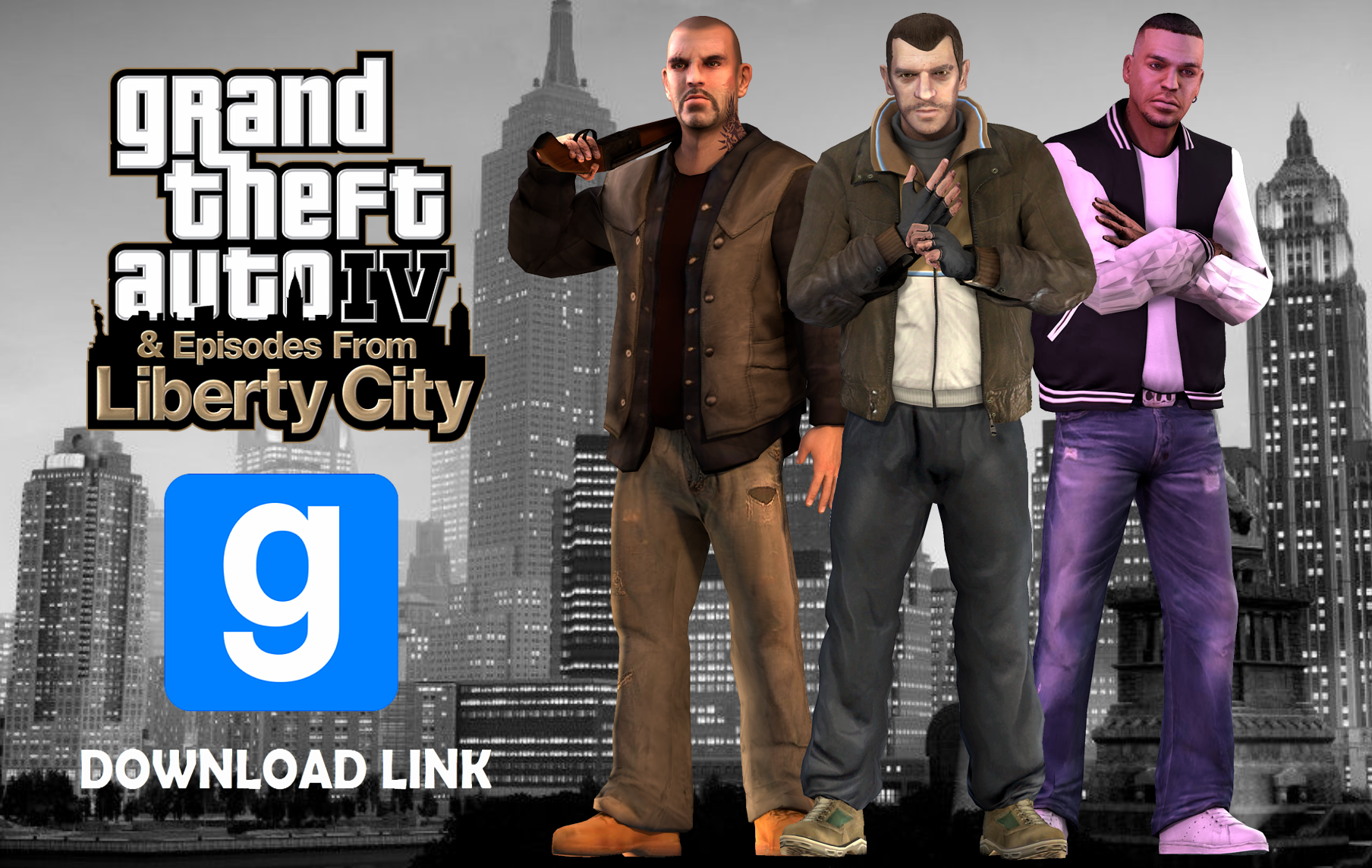Trio GTA IV EFLC Garry's Mod Download by SpideyGta101 on DeviantArt