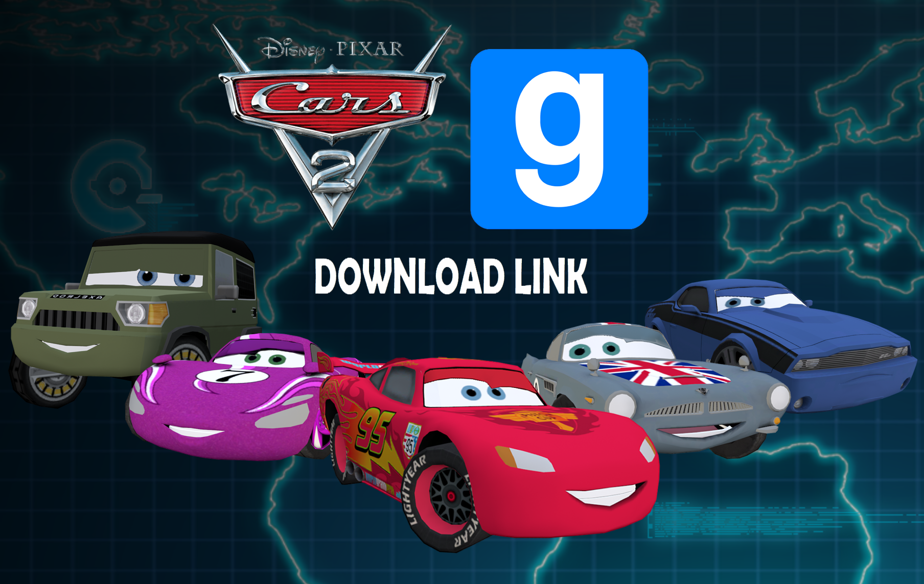 Cars 2 Cars Pack Download For Garry's Mod by SpideyGta101 on DeviantArt