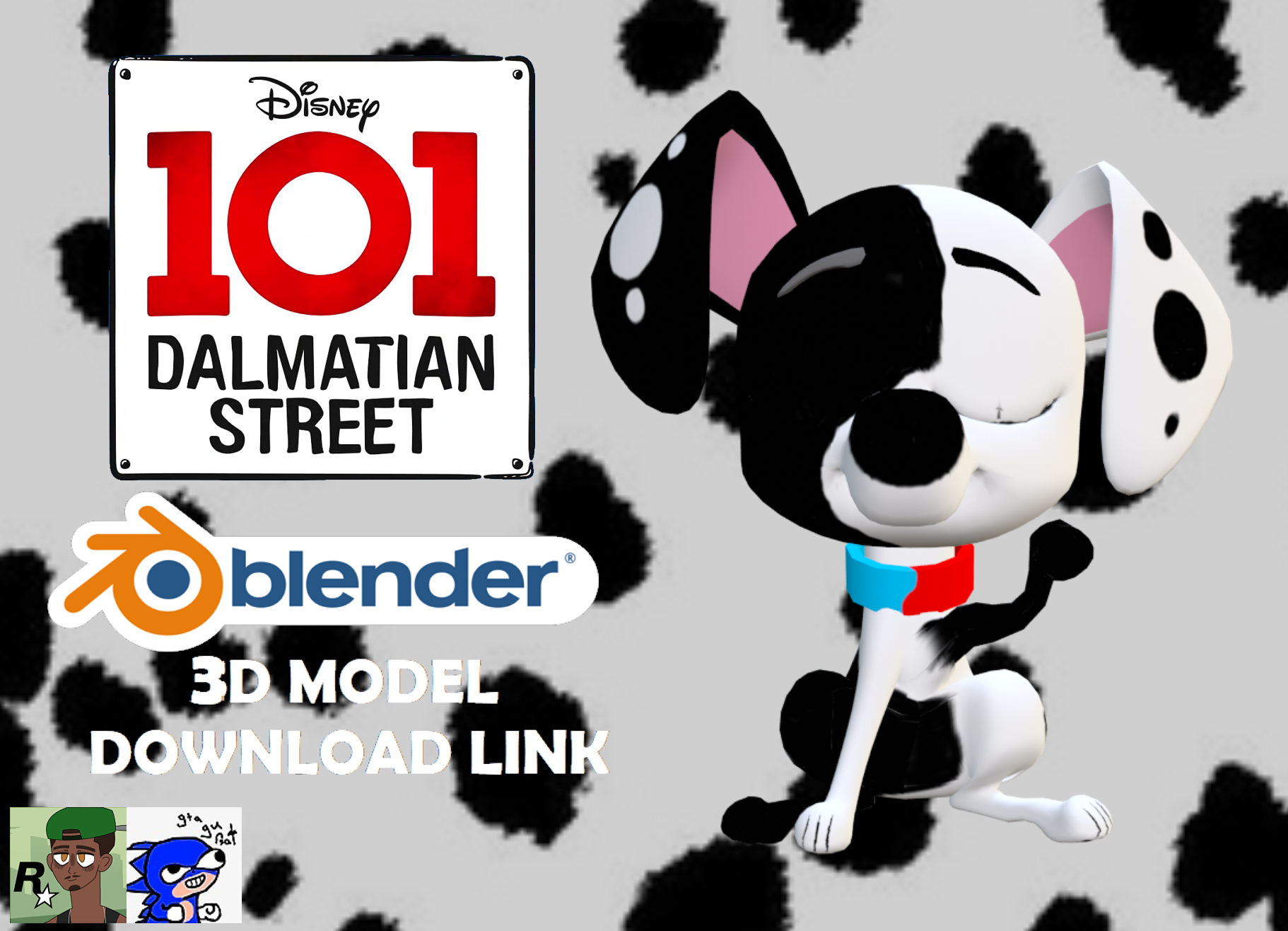 Deepak 101 Dalmatian Street 3D Model Download by SpideyGta101 on DeviantArt