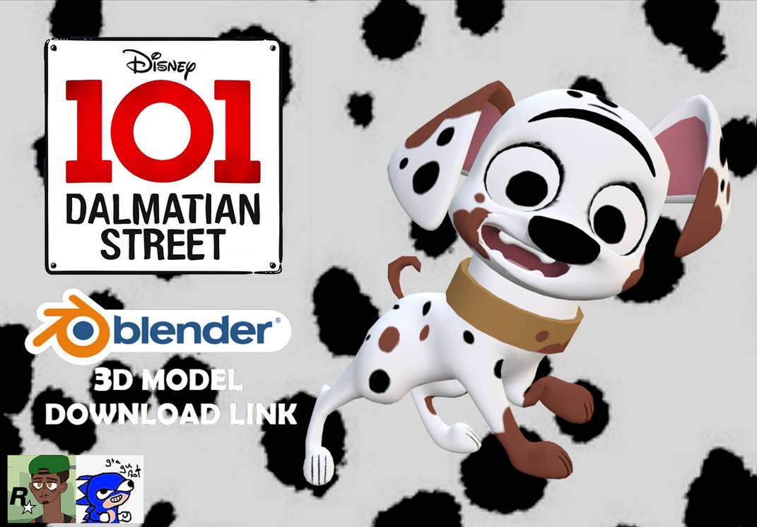 Diesel 101 Dalmatian Street 3D Model Download by SpideyGta101 on DeviantArt