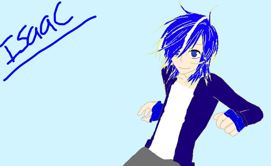 Isaac human form gift by Alexathehedghog on DeviantArt