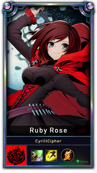 What if LoL? - Ruby Rose by CyrillCipher on DeviantArt