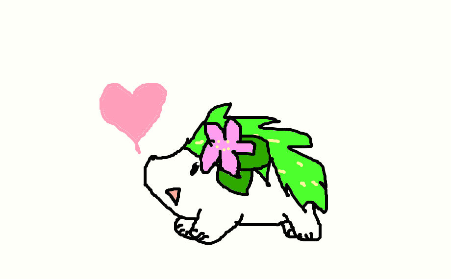 Shaymin (Land Form) by EdelweissMarbleBFF on DeviantArt