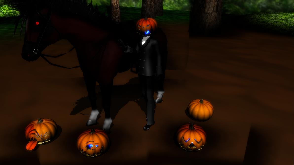 MMD Headless Horseman DL by artemis1031 on DeviantArt