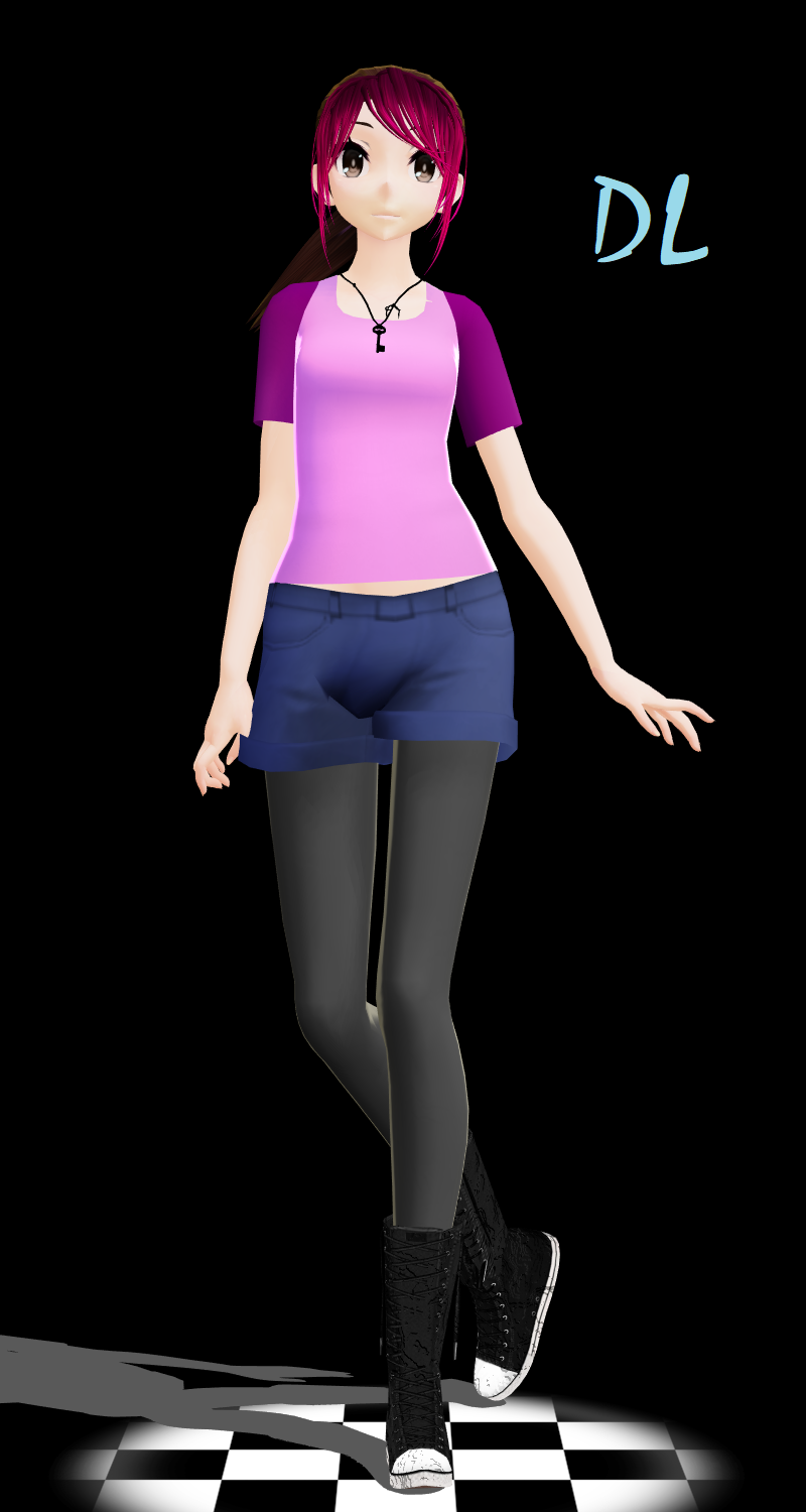 MMD Newcomer Mina Monroe DL by artemis1031 on DeviantArt