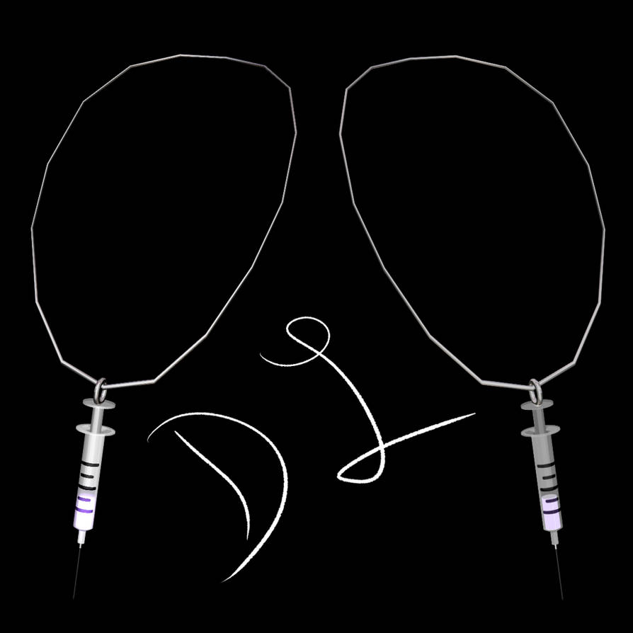 MMD Syringe Necklace DL by artemis1031 on DeviantArt