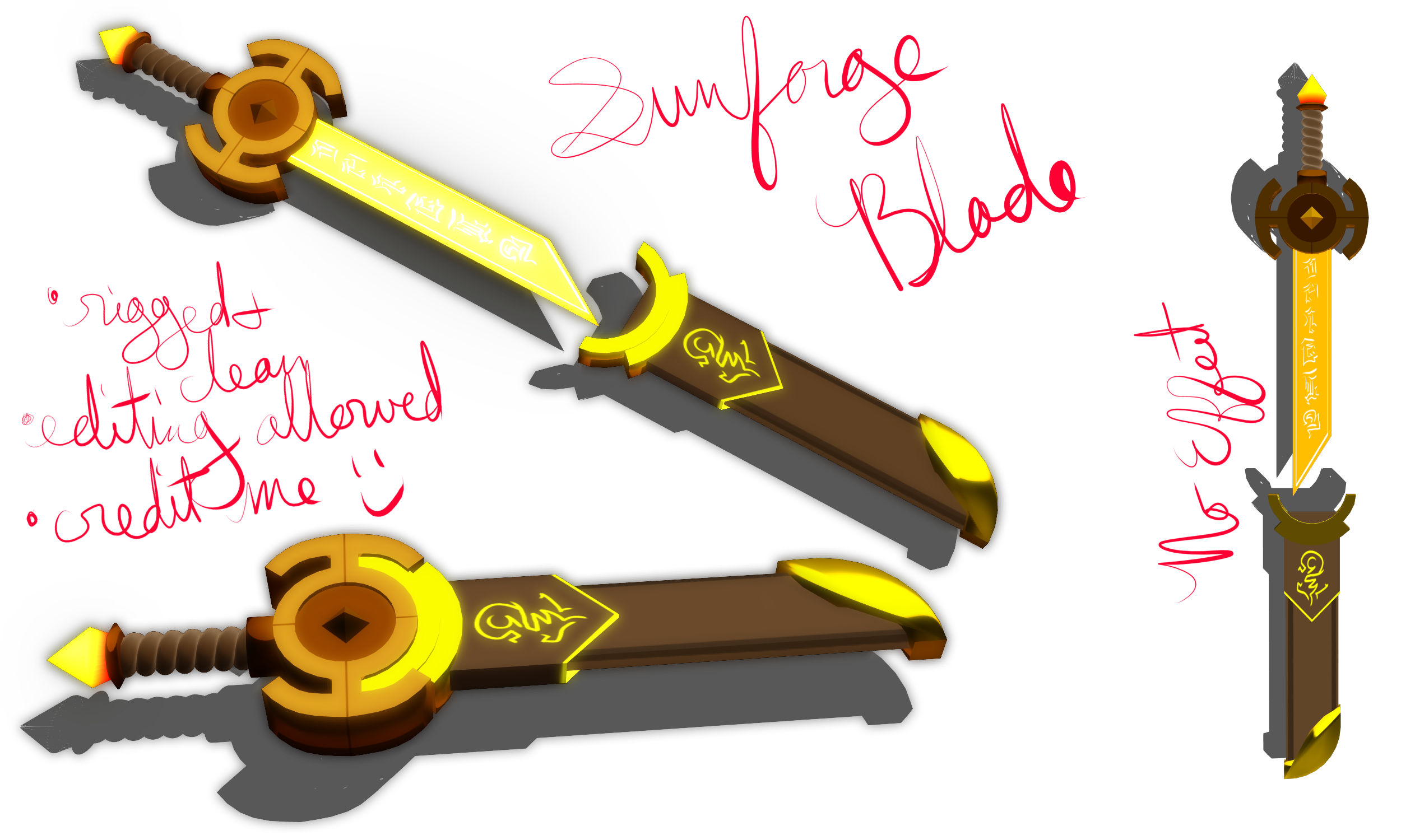 MMD Sunforge Blade DL by artemis1031 on DeviantArt