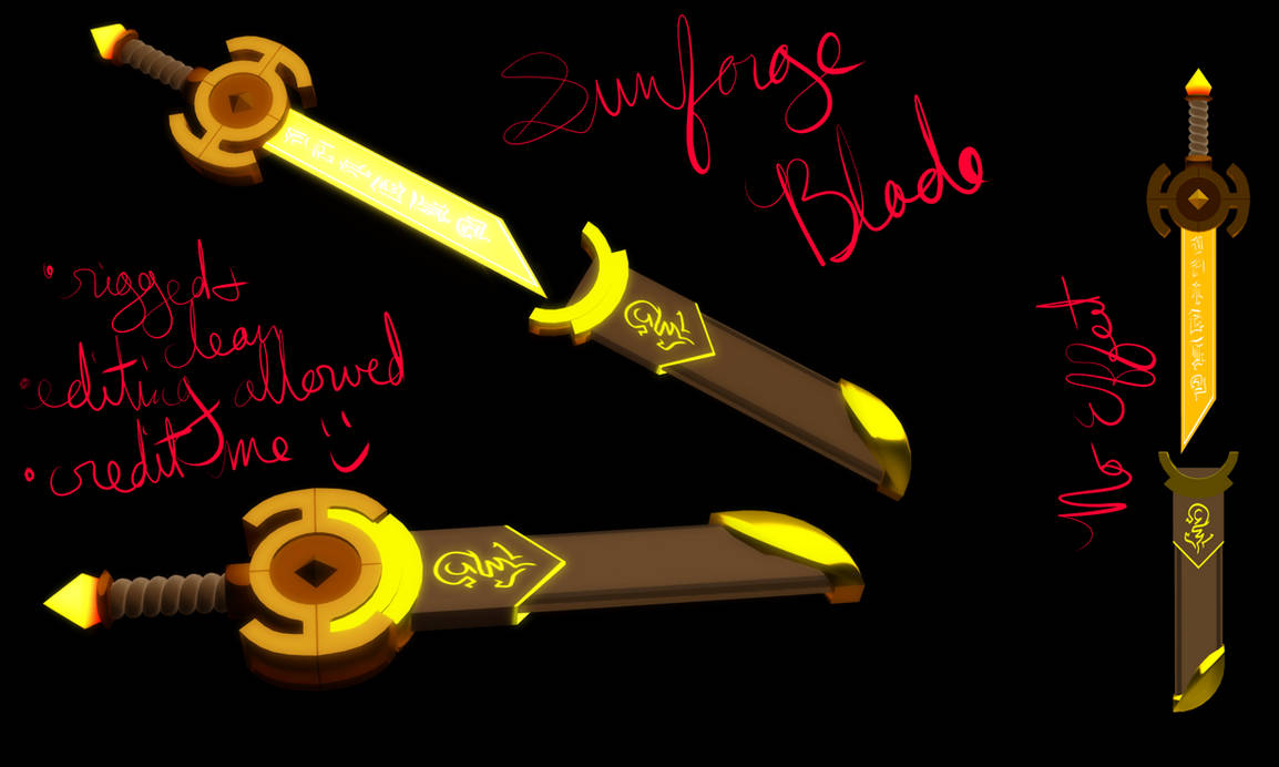 MMD Sunforge Blade DL by artemis1031 on DeviantArt