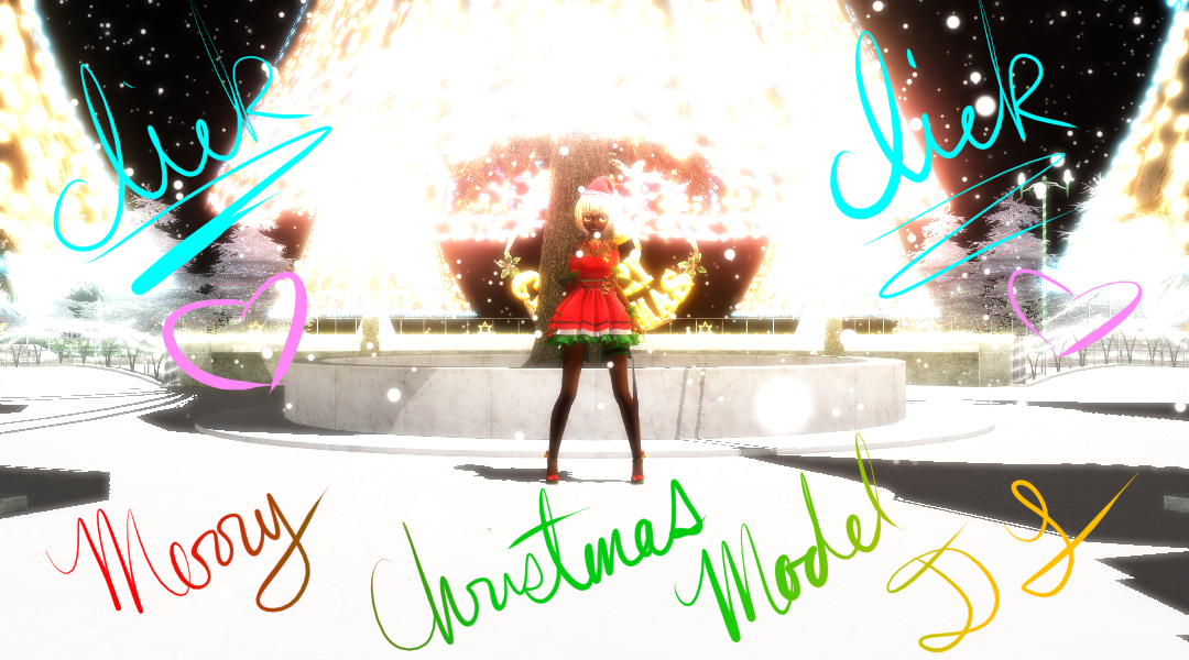 MMD Christmas Model DL by artemis1031 on DeviantArt