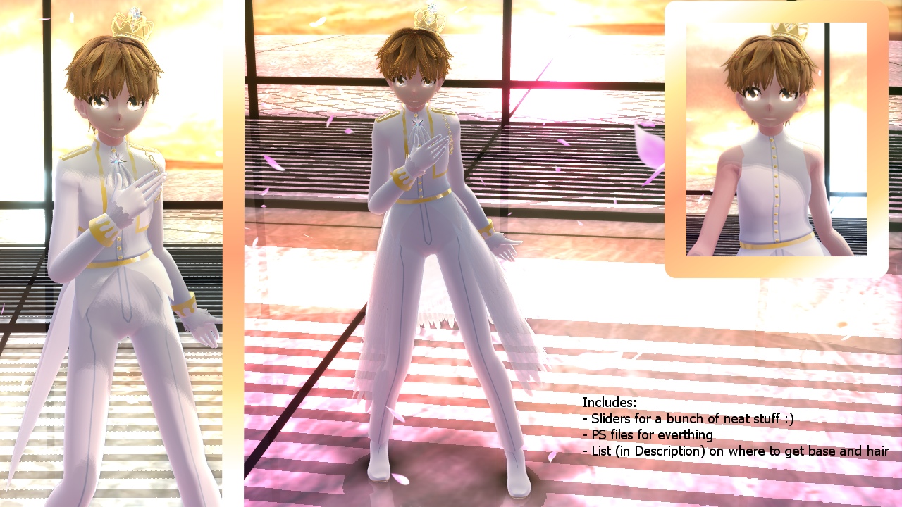 MMD Clear Card Syaoran Li Suit DL by artemis1031 on DeviantArt