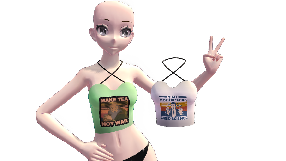 MMD TDA MEME Shirt DL by artemis1031 on DeviantArt