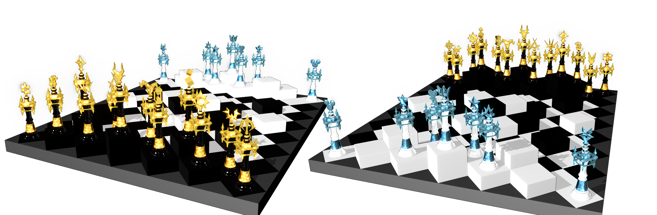 MMD KH3 Chess Board Stage DL by artemis1031 on DeviantArt