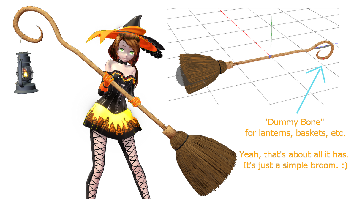 MMD Witch's Broom DL by artemis1031 on DeviantArt
