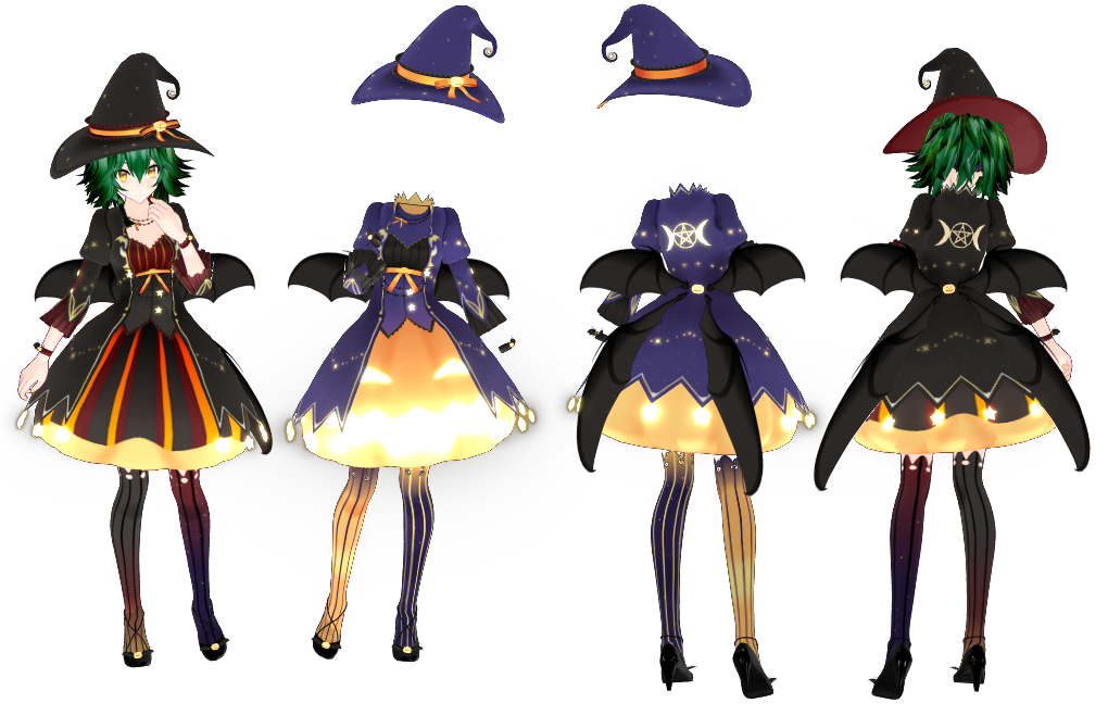 MMD Halloween Fantasy Suit DL by artemis1031 on DeviantArt