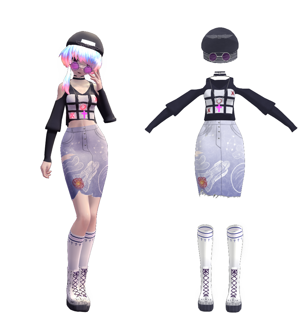 MMD Magic Star Suit + DL by artemis1031 on DeviantArt