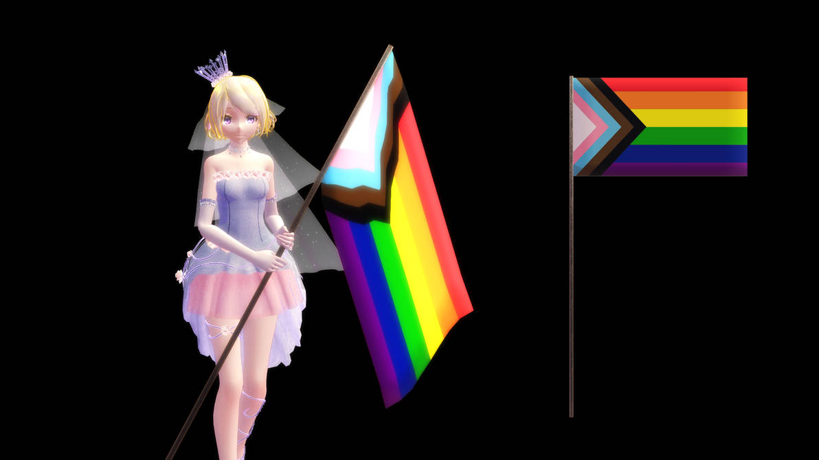 MMD Pride Flag + DL by artemis1031 on DeviantArt