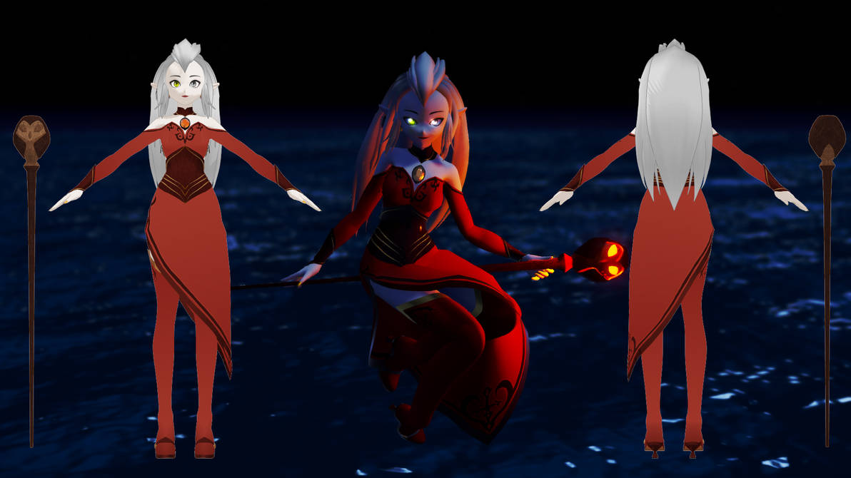 [MMDxTOH] Vroid Eda Clawthorne V2 + DL by artemis1031 on DeviantArt