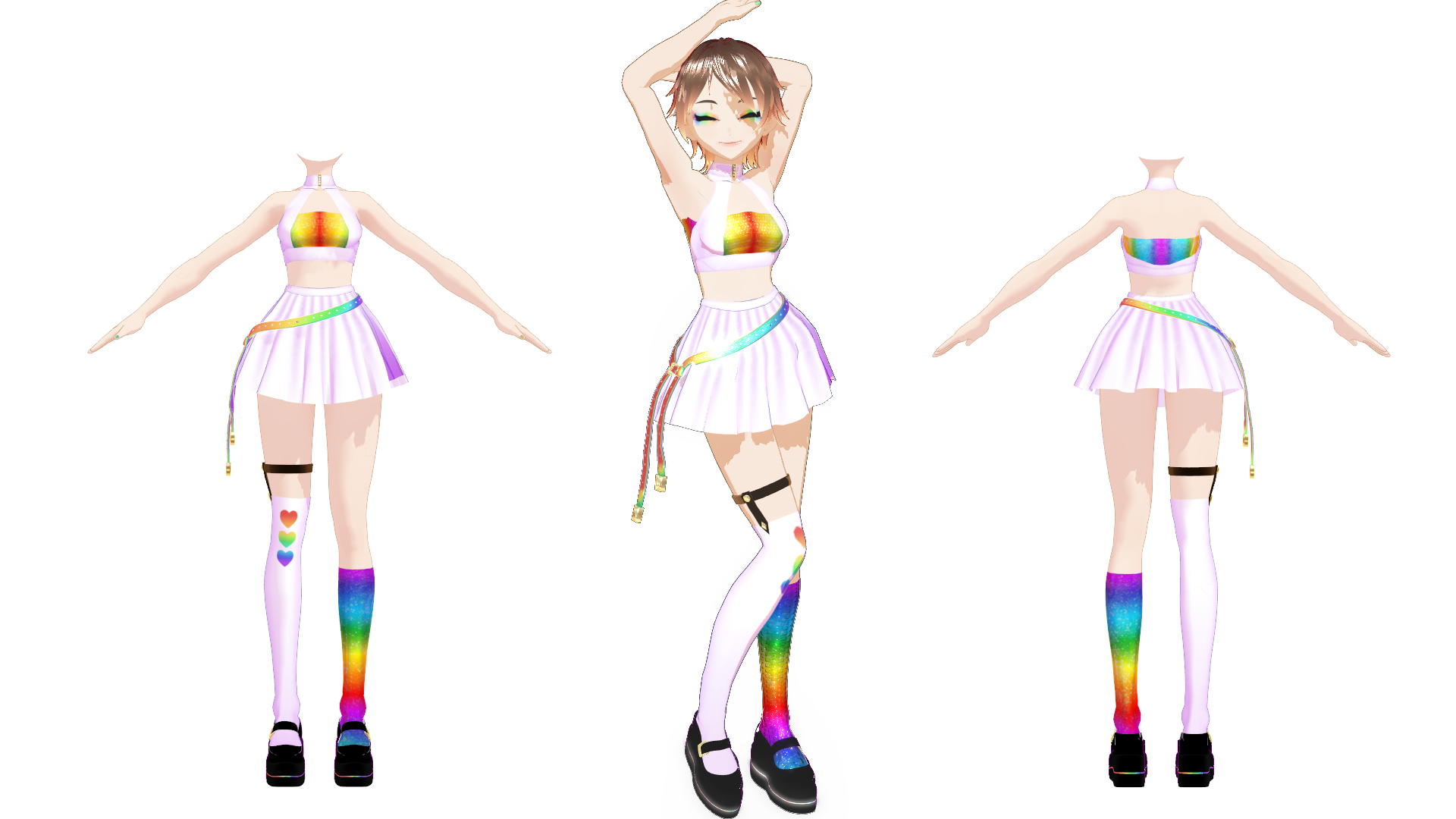 [MMDxLoveNikki] Pride Set + DL by artemis1031 on DeviantArt