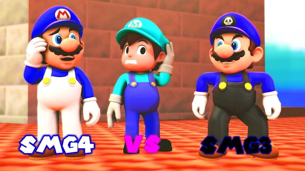 Smg4 v.s Smg3 by sparklypink678 on DeviantArt