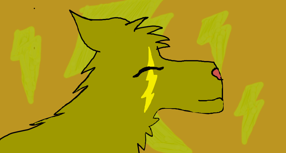 Lighting wolf by FlamingBlade21 on DeviantArt