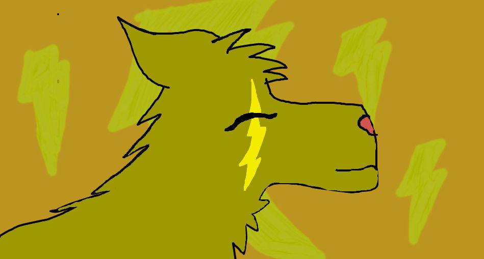 Lighting wolf by FlamingBlade21 on DeviantArt