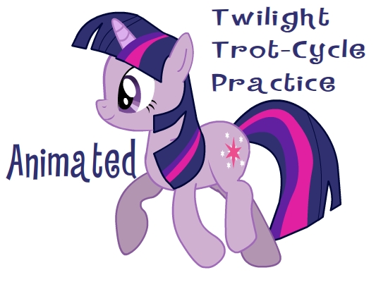 Twilight Trot Cycle Practice by Yudhaikeledai on DeviantArt